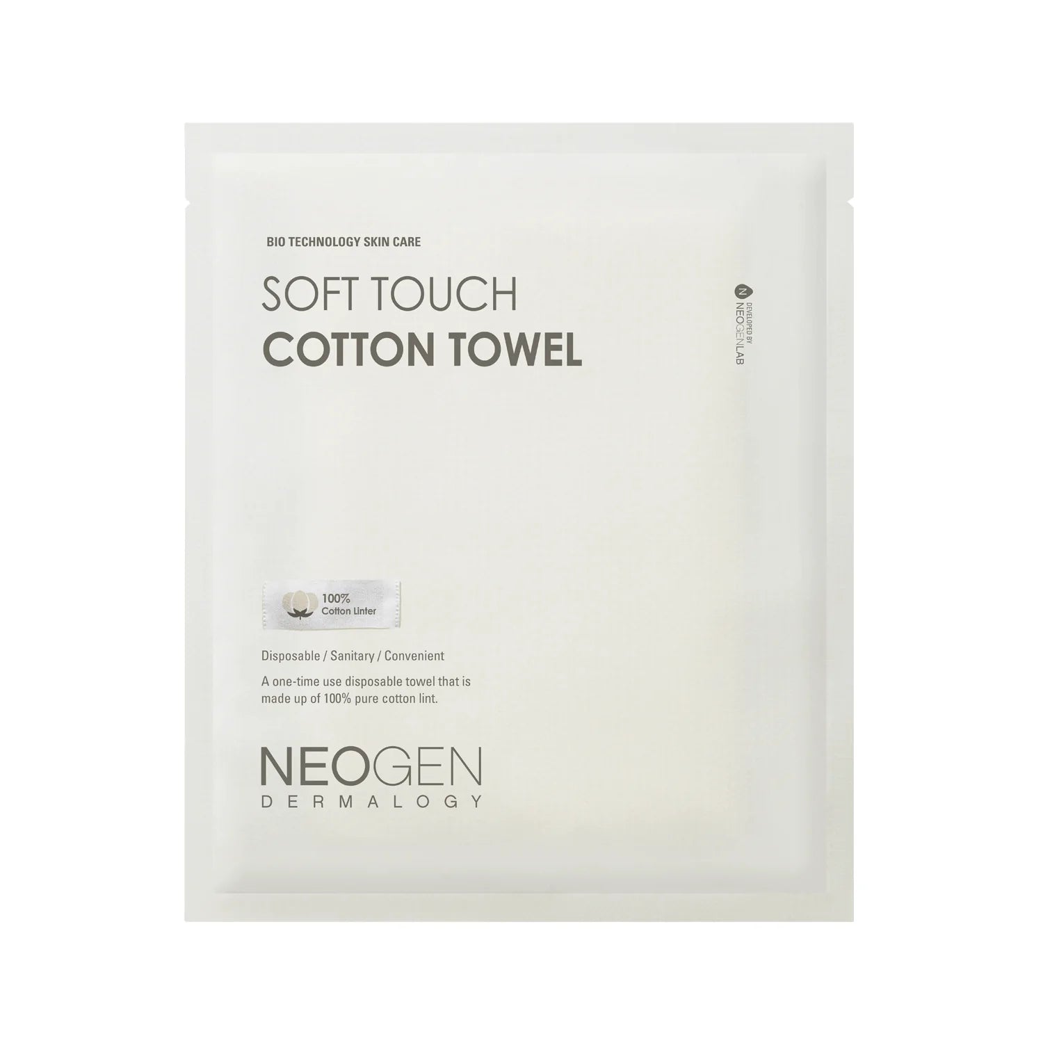 NEOGEN DERMALOGY Soft Touch Cotton Towel – NEOGENLAB GLOBAL